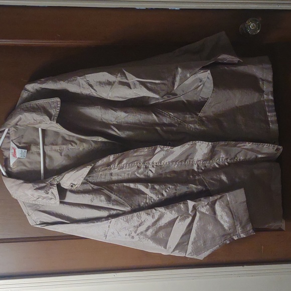 Haband | Jackets & Coats | Haband 98s Windbreaker Shiny Metallic Golden ...